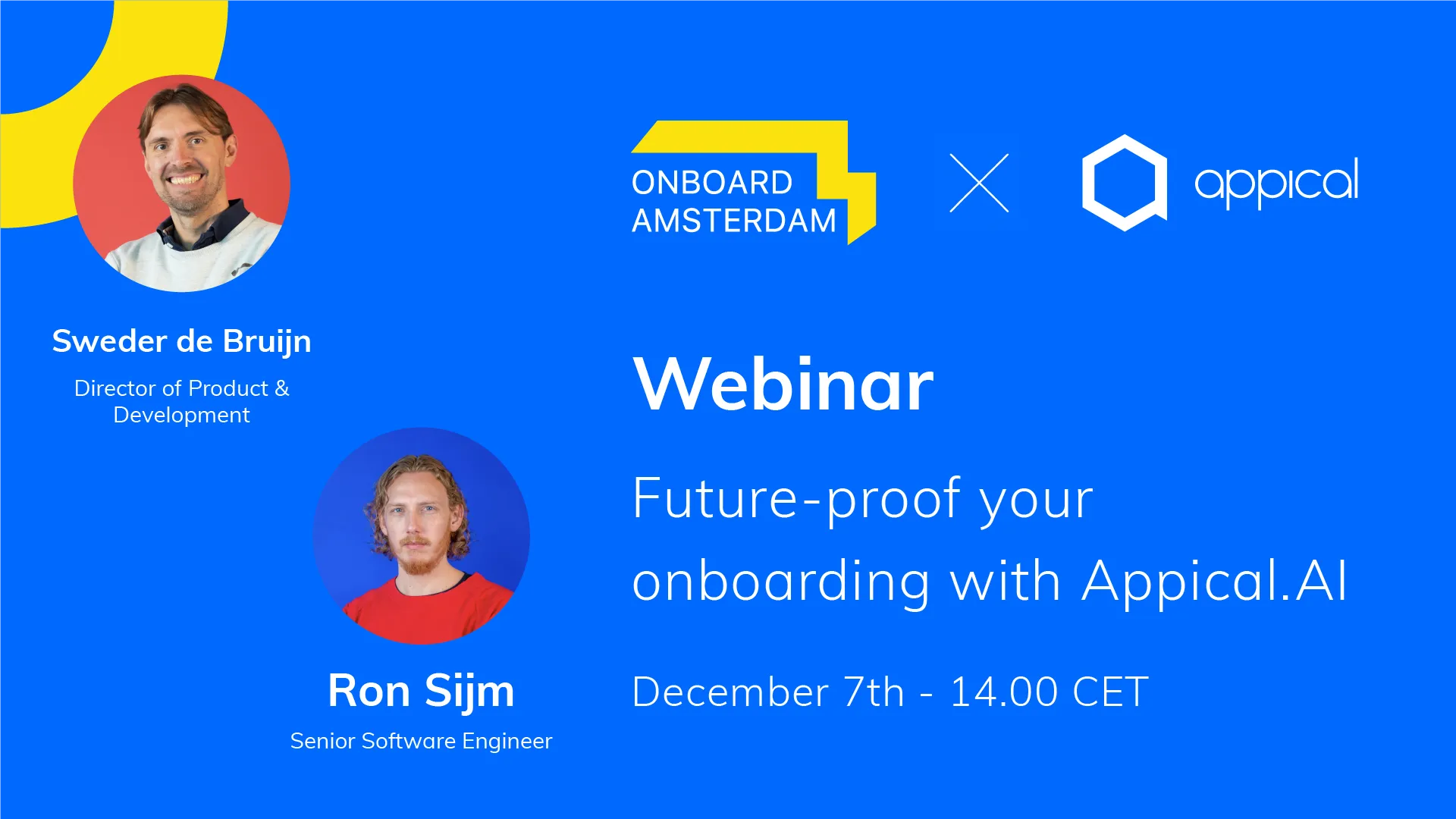 Webinar - Future-proof your onboarding with Appical.AI